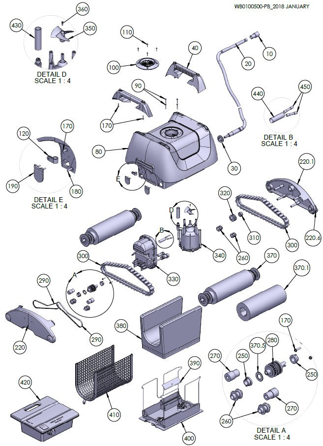 Robot piscine - Piranha Turbo – Produits Piscine